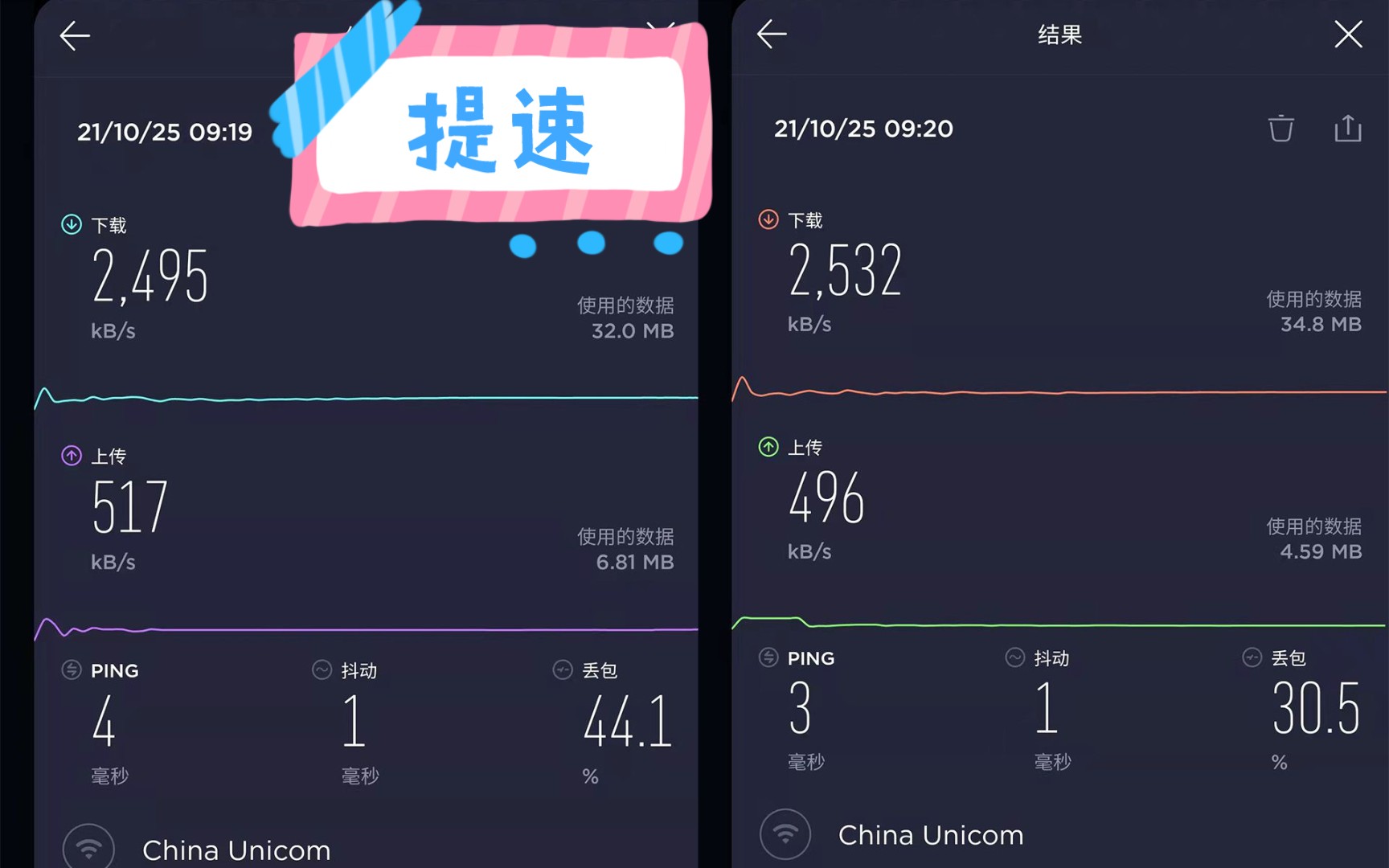 【校园网测速】南医大学生8M带宽提速实测#下行2500kB/s上行500kB/s