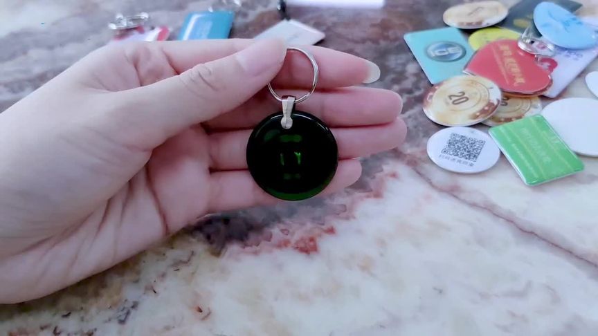像玉石一样好看的滴胶门禁卡,你喜欢吗?#滴胶门禁卡