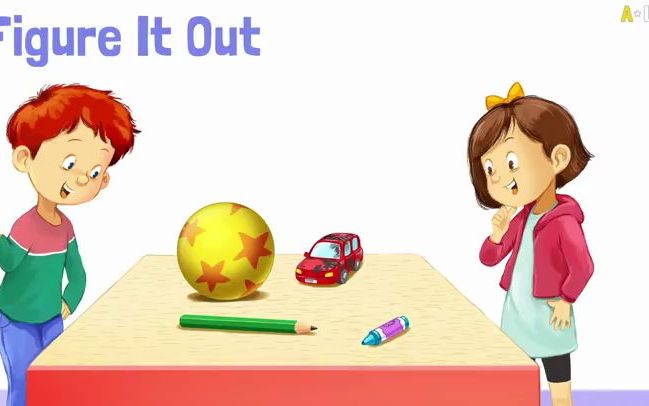 幼儿园英语《open up》:我的物品主题内容游戏视频