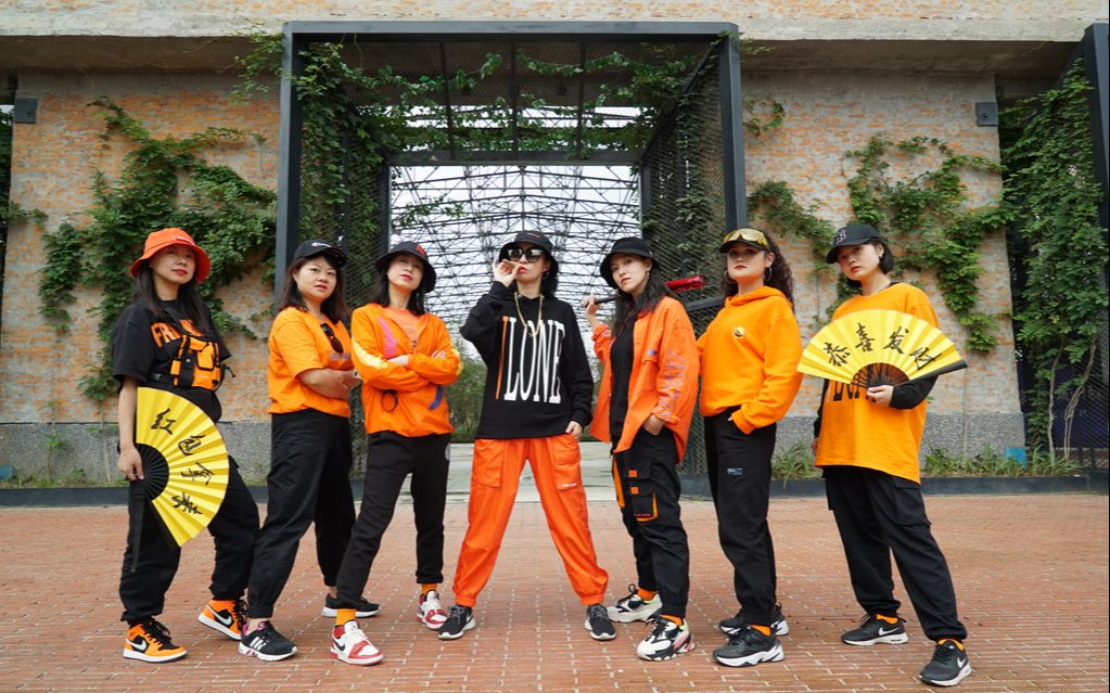 【成都DH】零基础妹子们 编舞《恭喜发财》 简单易学 想帅气妹子来