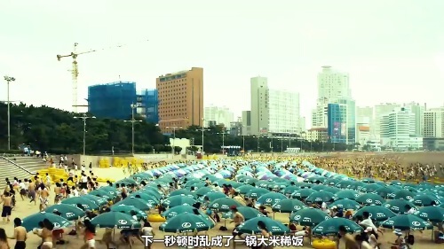 百米巨浪席卷城市,上百万游客饮恨西北《海云台》