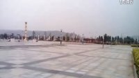静乐文化广场,LED大屏幕测试现场视频