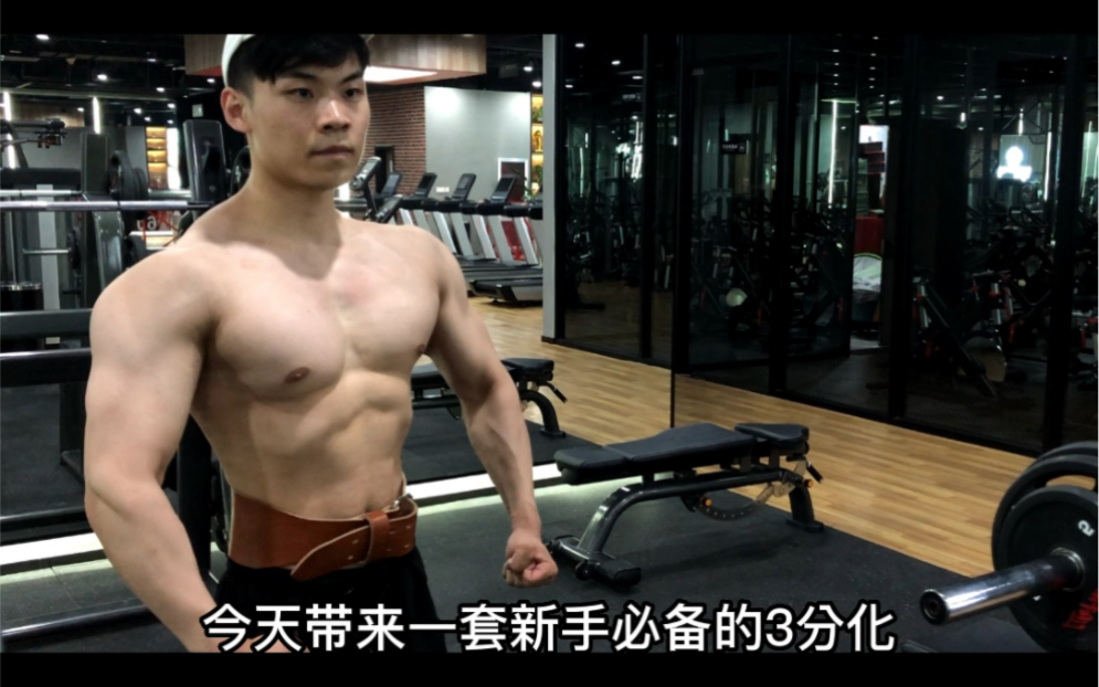 新手必备,健身房三分化健身计划