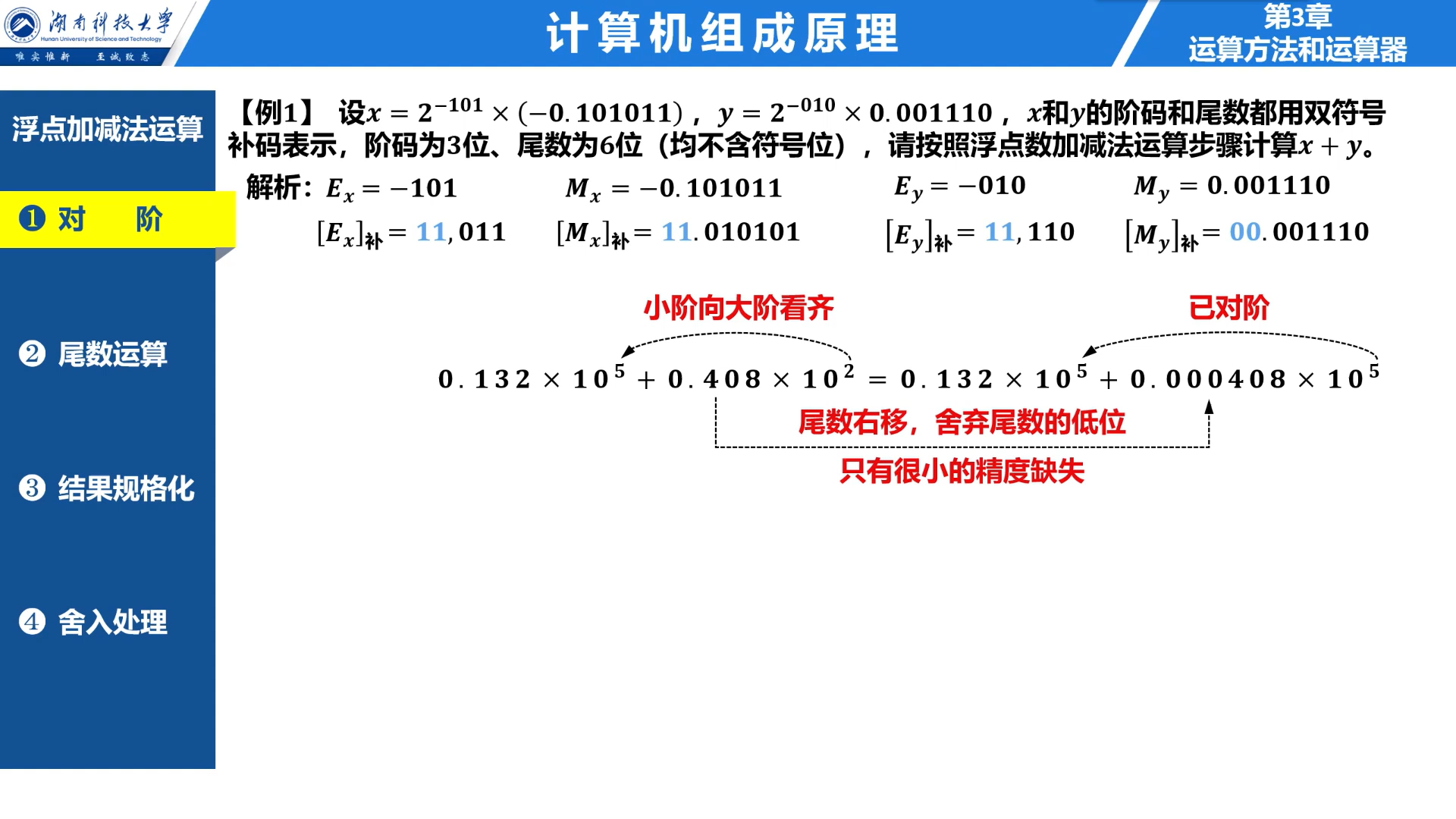 3-5-1 浮点运算 —— 浮点加减法运算(无字幕版)