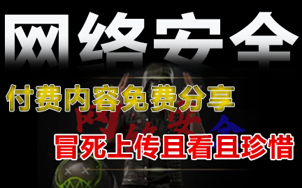 2022最强网络安全基础入门教程!七天包会包入狱!不存在学不会,狗见了...