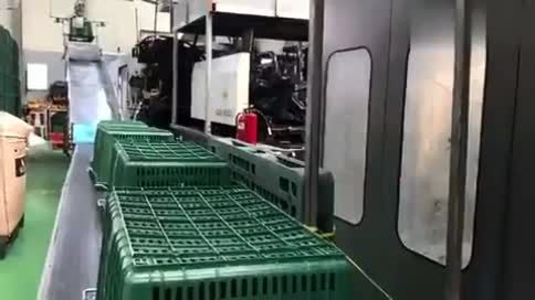 注塑模——大型塑料筐生产过程!