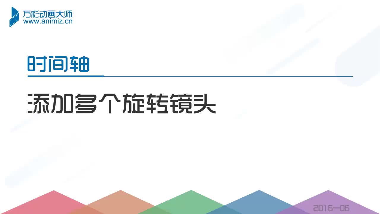 【怎样制作动画片】动画制作软件视频教程:添加多个旋转镜头