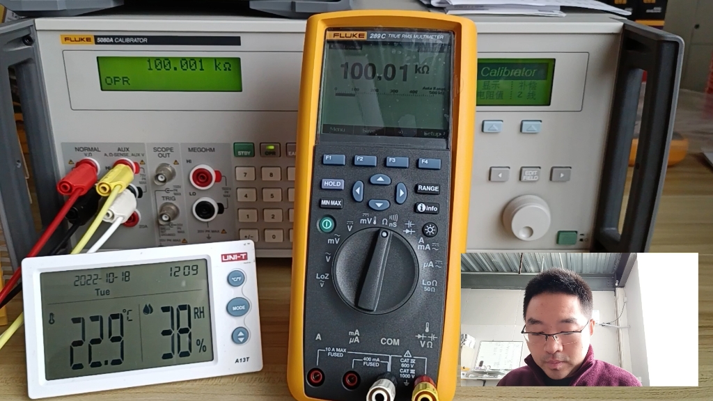 FLUKE福禄克289C四位半万用表检测