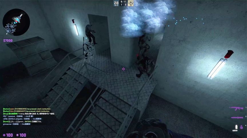 CSGO僵尸逃跑模式《生化研究所》