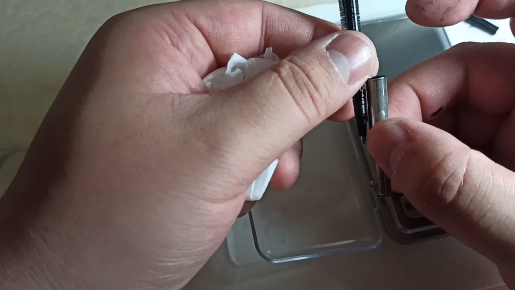 派克/PARKER威雅VECTOR宝珠笔拆解,笔芯,笔握