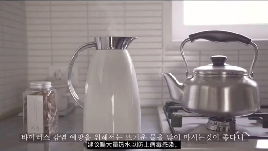 清洁收纳,餐具及厨房用品消毒。大家一定要多喝开水哦