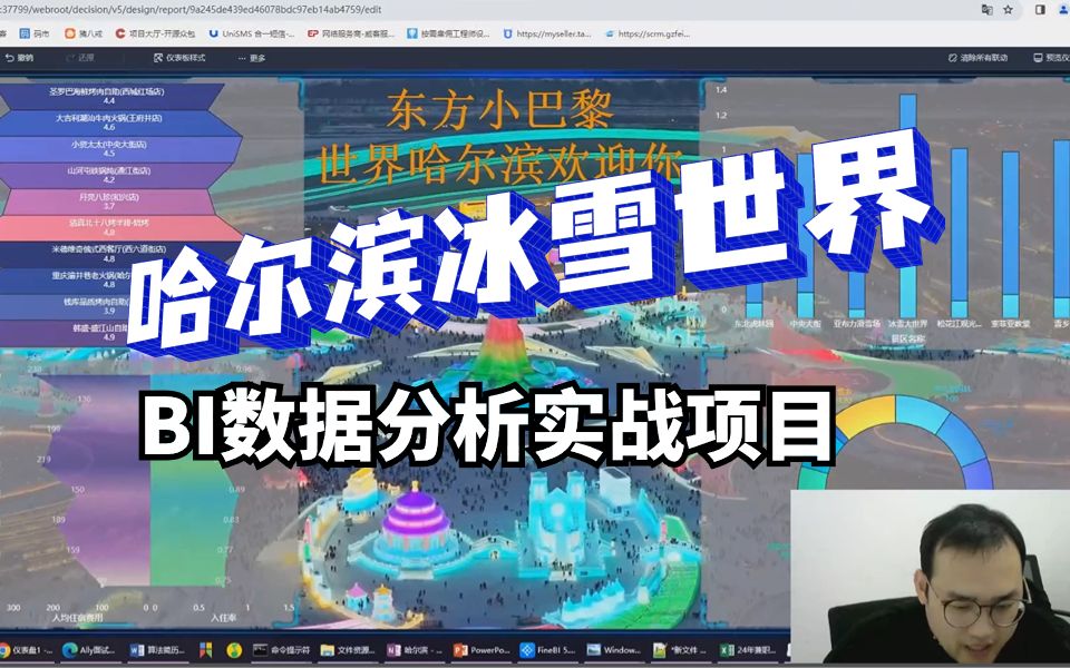 BI数据分析项目实战-《哈尔滨冰雪大世界》案例分析