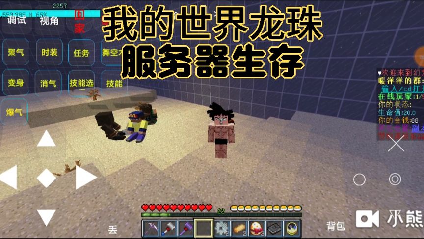 我的世界龙珠服务器第零期:这期用来介绍的,我会开小号做视频的