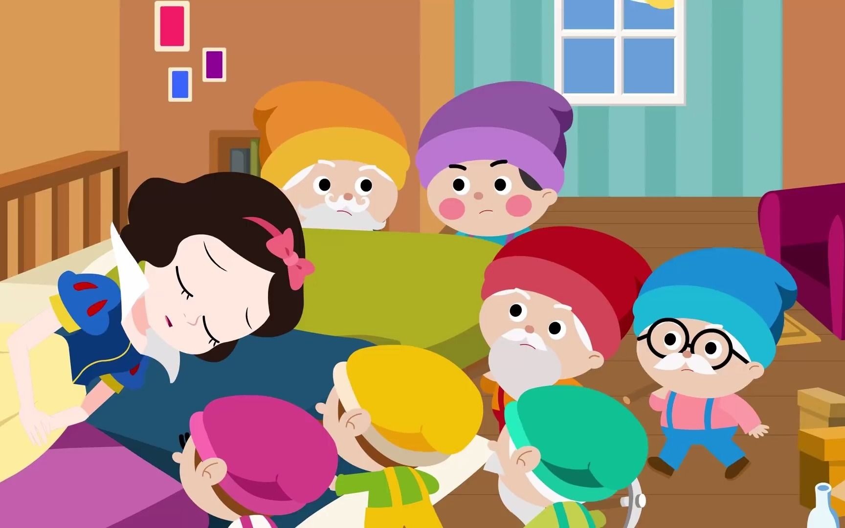 少儿英语启蒙 英文歌曲 白雪公主snow white