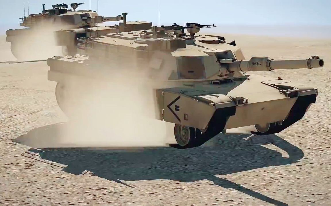 【武装突袭3】上世纪某中东沙漠的美俄坦克大战!- ArmA 3 M1 Abrams