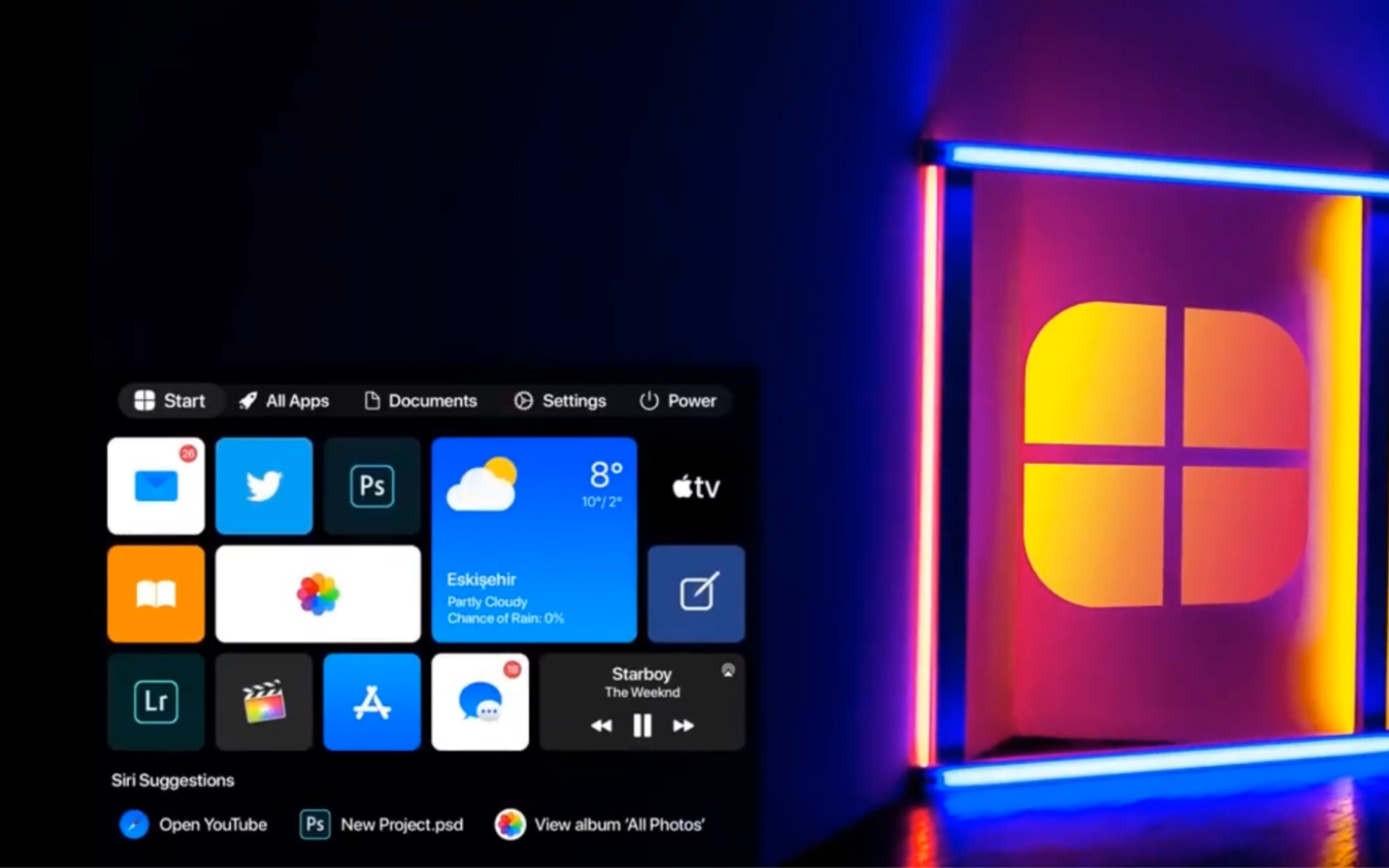 苹果风的Windows系统,你喜欢吗?