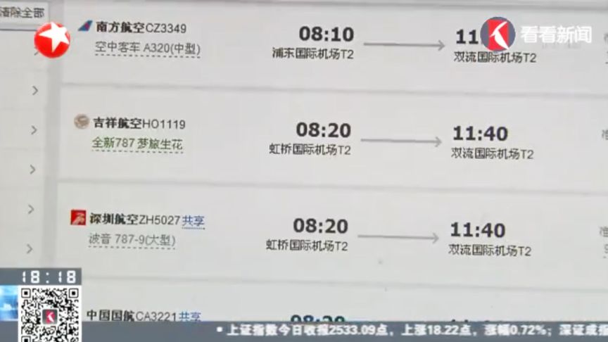 同一条航线机票价格还不一样,春运全价机票首次出现价格差异