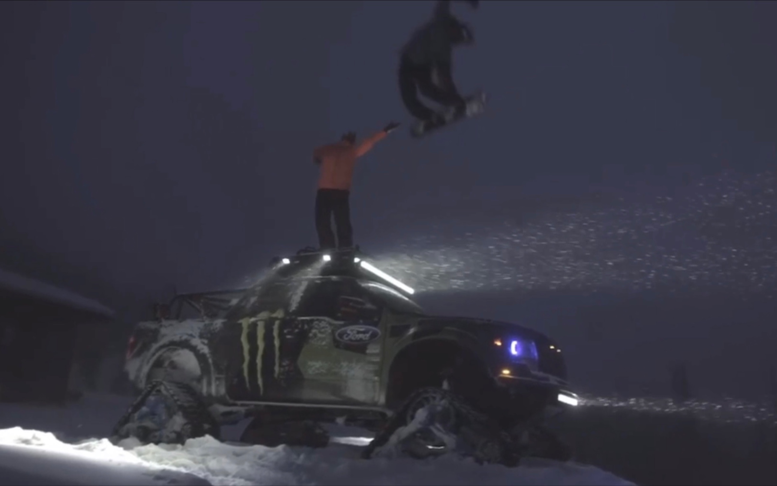 爆改雪地¥福特猛禽 F-150