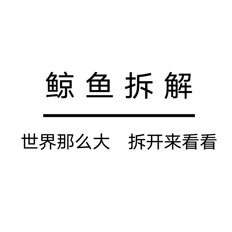 鲸鱼拆解 