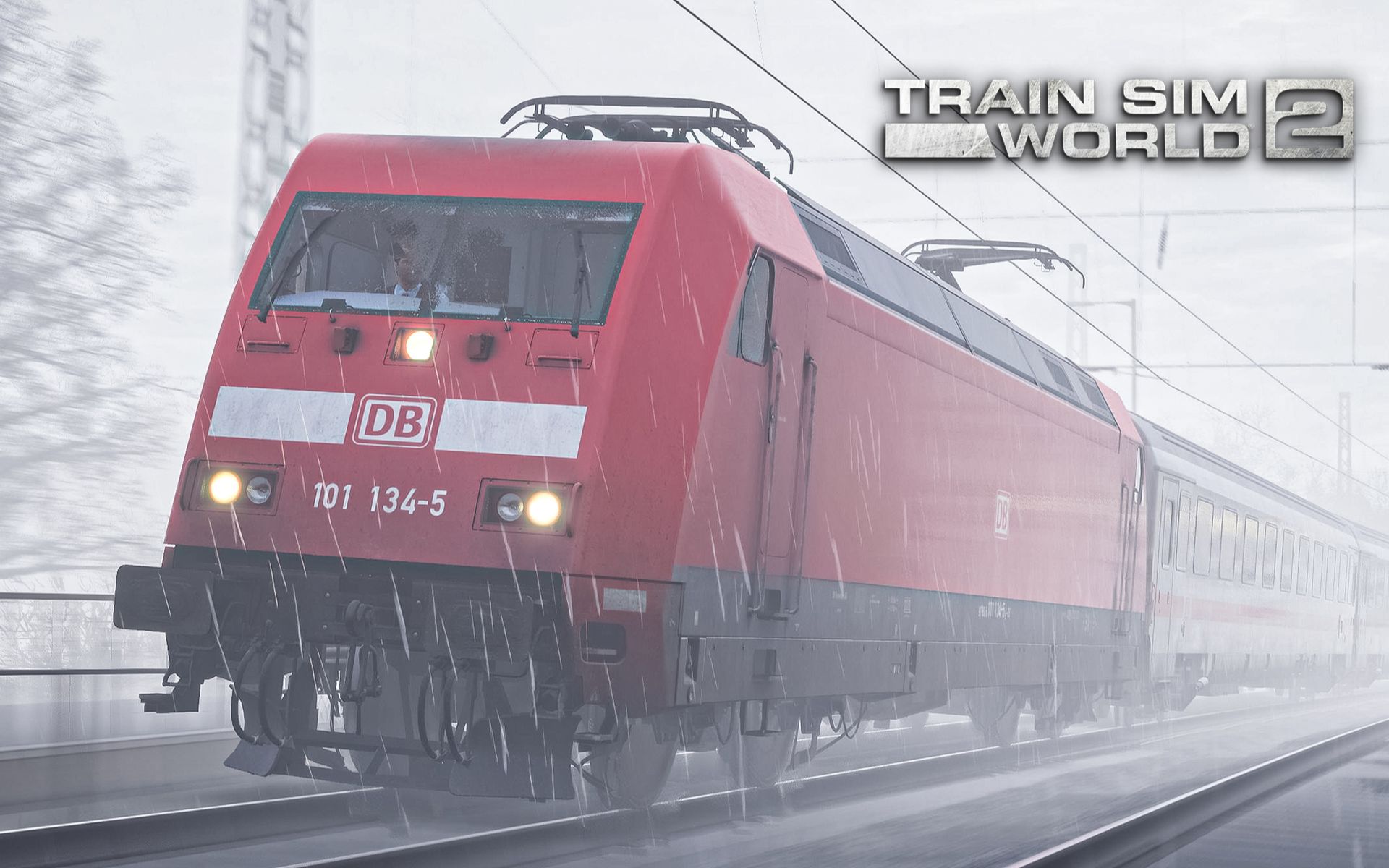 TSW2 德铁BR101 #4:雨雾天气驾驶BR101向东开往波鸿 | 模拟火车...