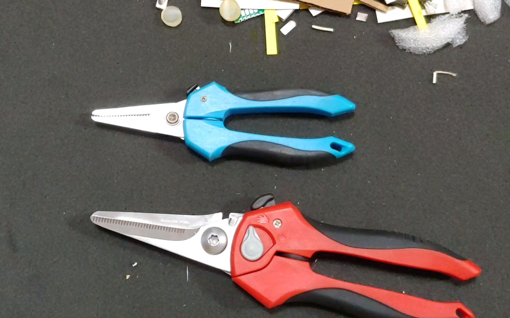 多功能剪刀开箱和使用