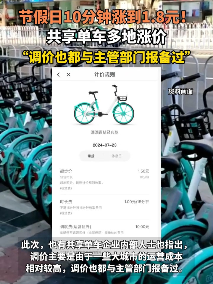 调价也都与主管部门报备过
