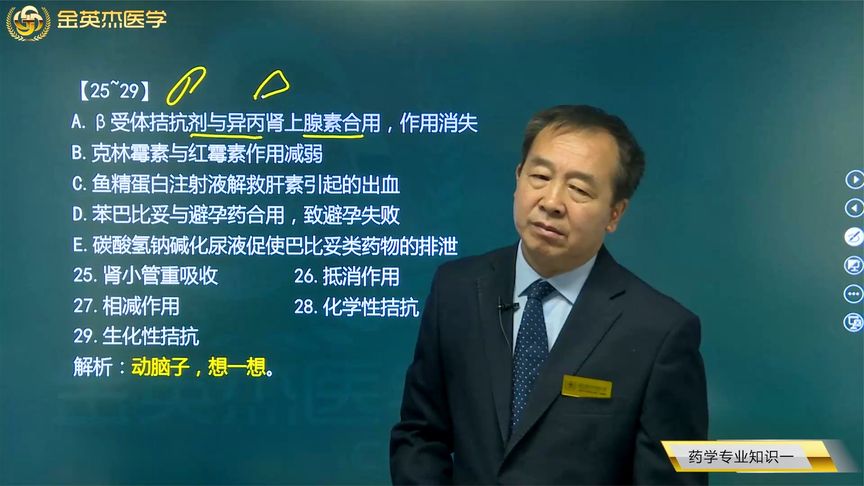 药效学13肾小管重吸收,抵消、相减作用,化学性拮抗、生化性拮抗
