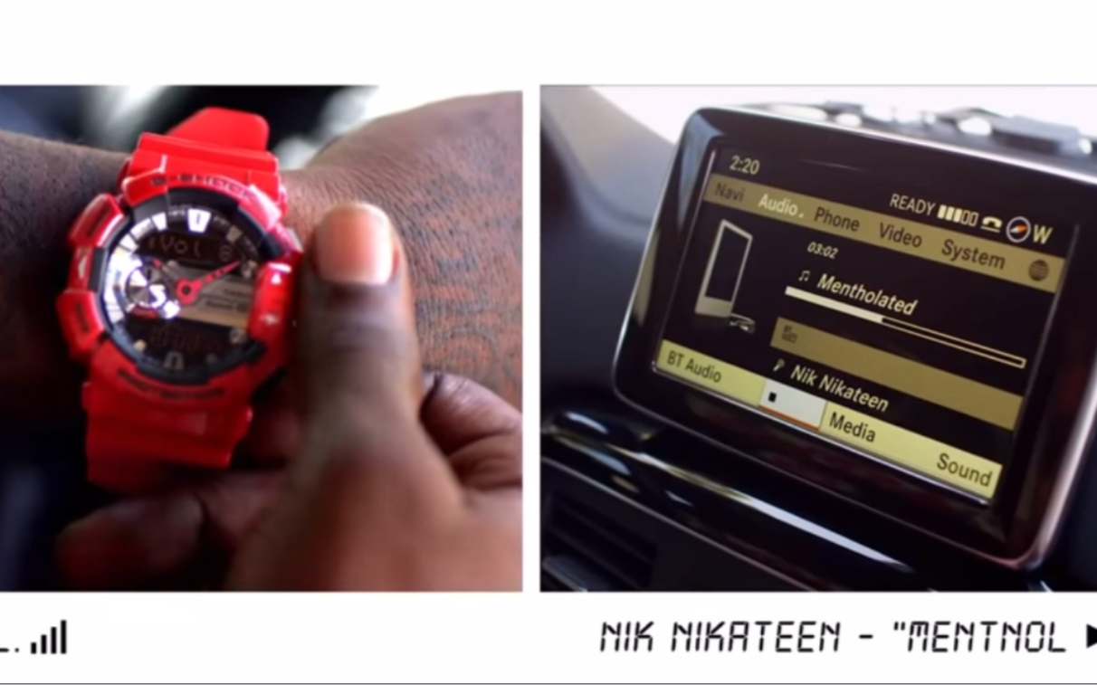 卡西欧G-SHOCK 蓝牙手表GBA-400&说唱歌手