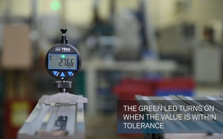 瑞士TESA多功能数显指示表DIALTRONIC系列应用实例