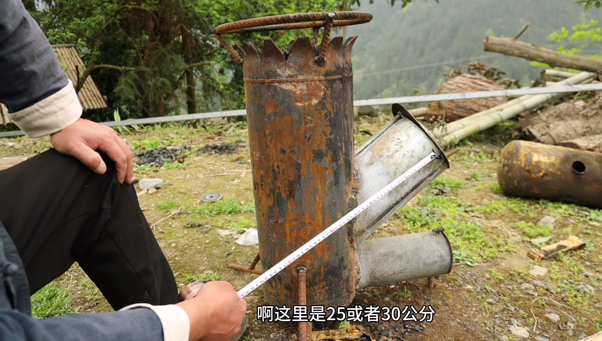 解密火箭炉制作尺寸以及材料