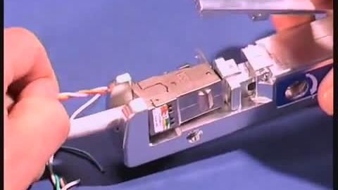 安普七类网络模块的制作过程