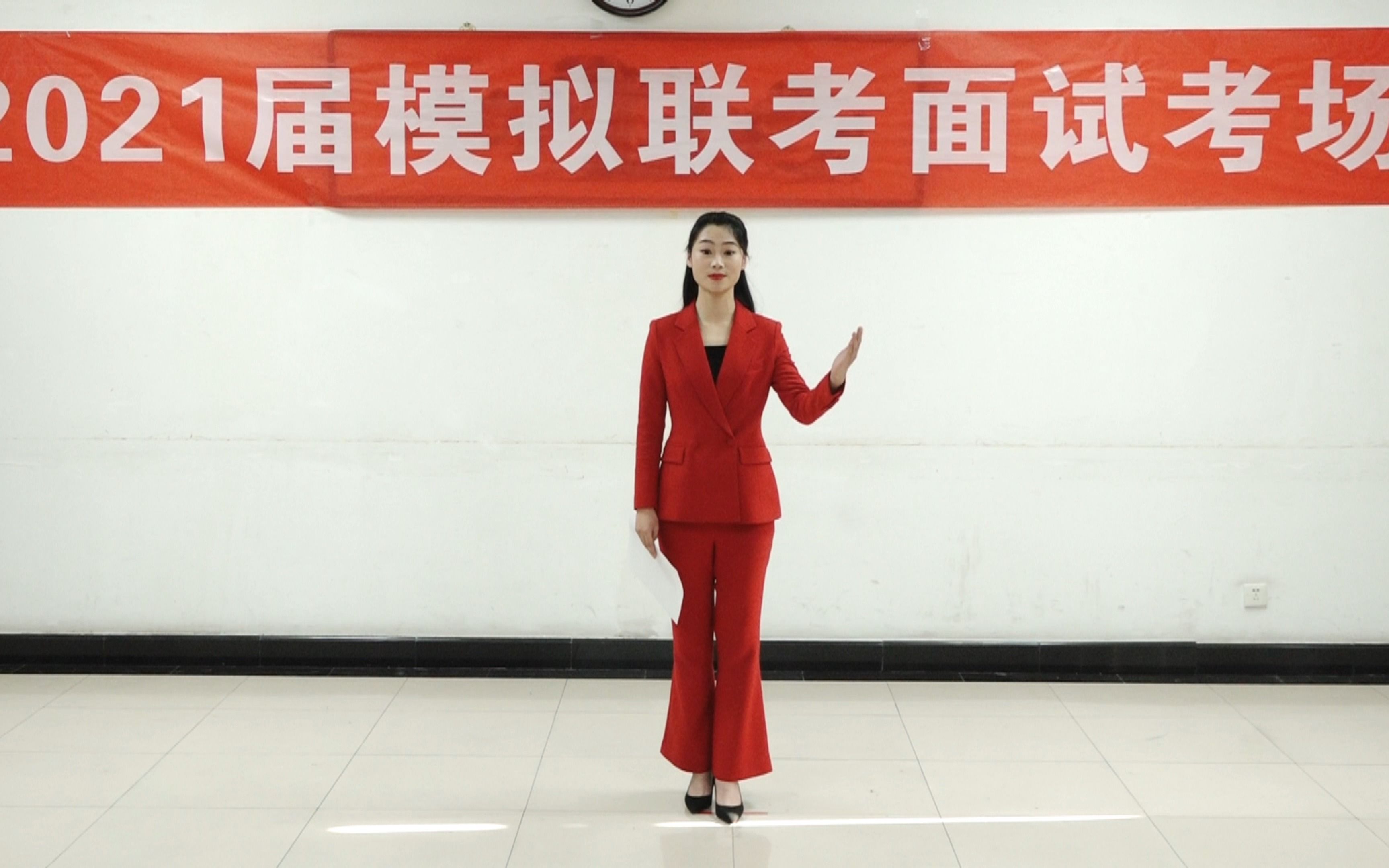 兰州播音主持艺考培训-兰州青苹果传媒艺考学生模拟联考面试自备...