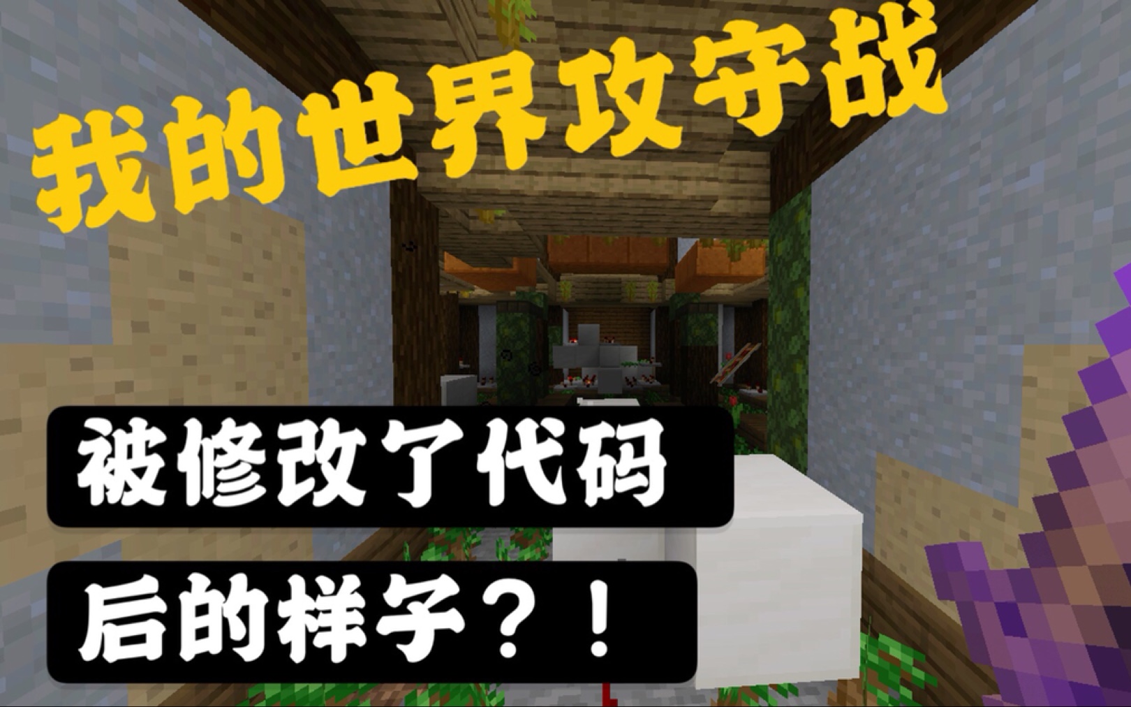 【我的世界】这一天被修改了代码