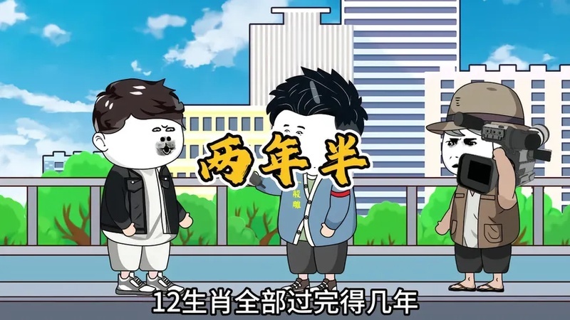 12生肖全部过完竟然需要13年半