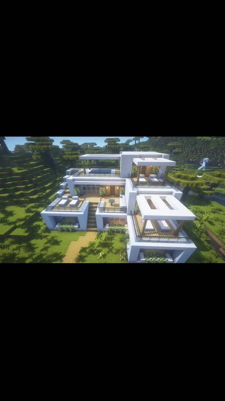 我的世界超豪华别墅建造教程