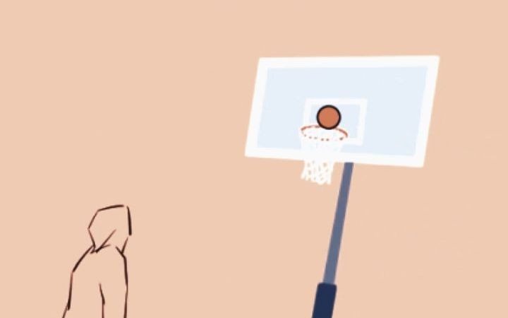 #黑子的篮球 给大家表演一下黑子的绝招,“消失的投篮”!快at你的兄弟...