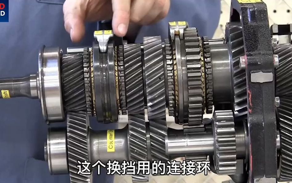 汽车手动变速箱构造和原理,92年生产的变速箱,没想到这么先进