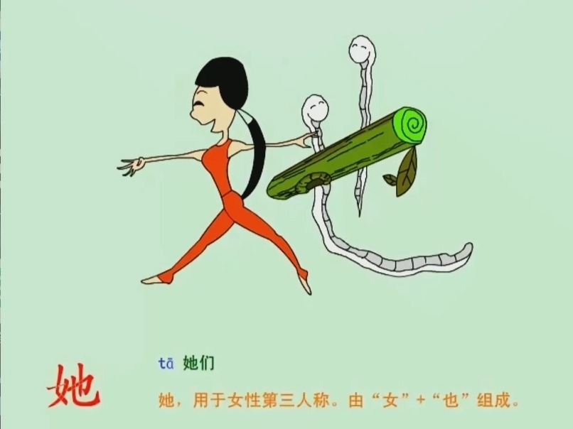 【全】【第66集:你我他她它】【幼儿认字动画3000字,幼小衔接识字...