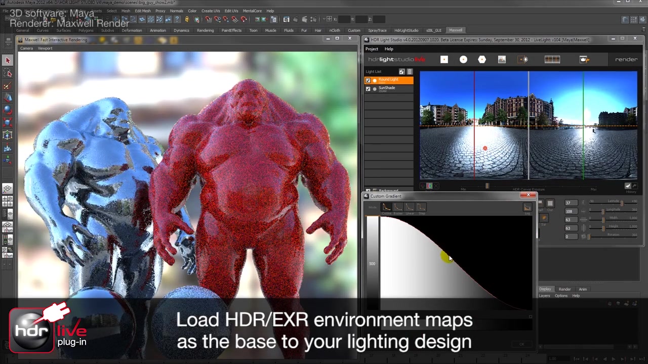 HDR Light Studio高动态范围3D渲染插件集V2018版