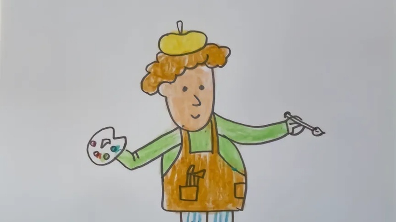 画家简笔画