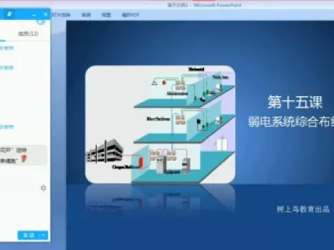 电气设计视频教程—弱电综合布线设计 用户分配系统 安防监控(入门到...
