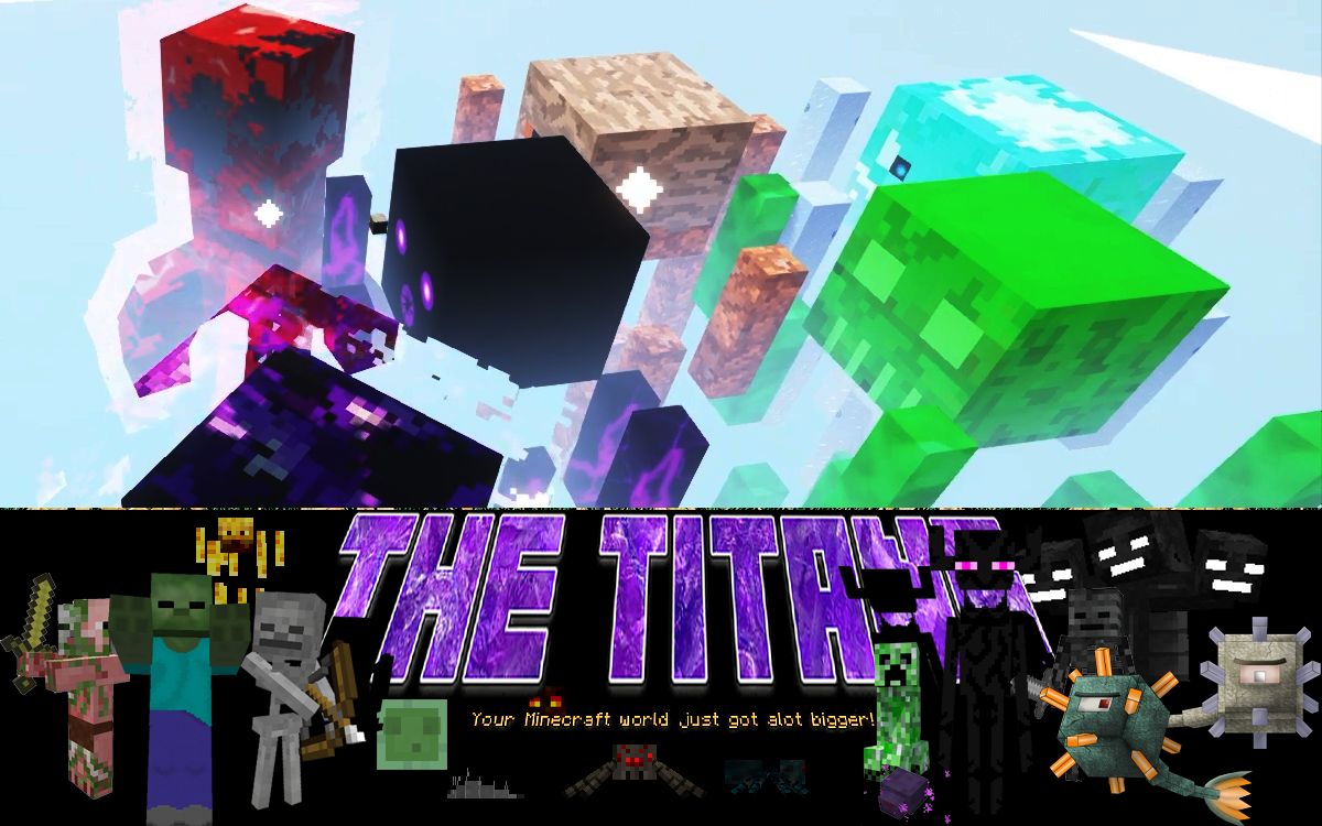 ★我的世界★Minecraft《籽岷的模组介绍 泰坦模组最新0.5版(四年等待 ...