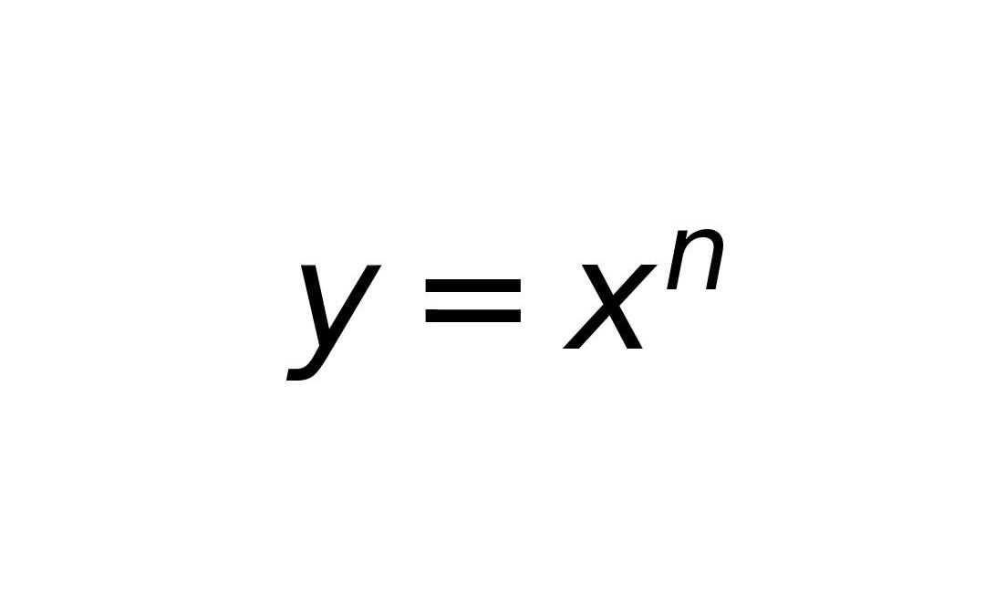【变化的n】n次方/次幂函数图像