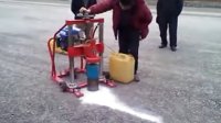 水泥稳定碎石底基层钻芯取样