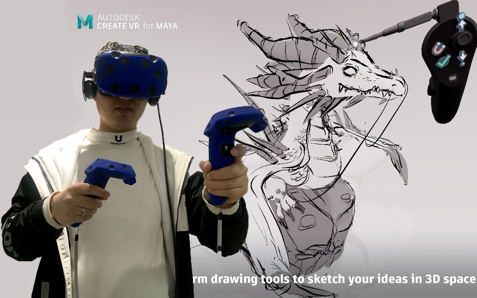 Maya2022新功能讲解--利用VR建模全流程