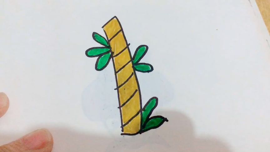 启蒙早教,趣味简笔画,竹子,简单易学