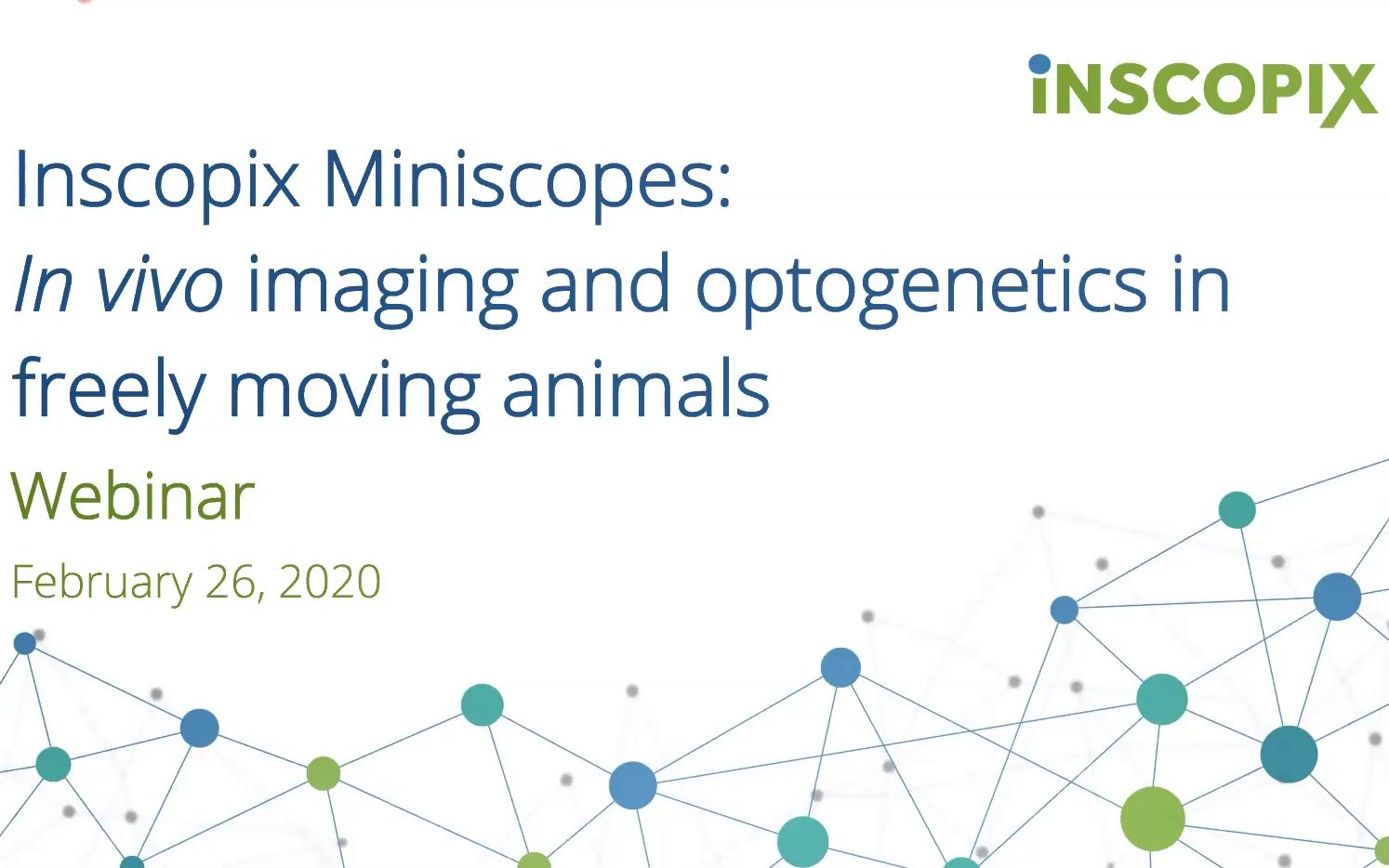 滔博生物中国代理_Inscopix滔博云课堂-In vivo imaging and ...