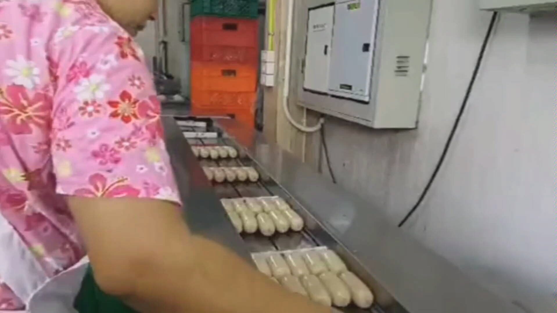 香肠包装机 火腿肠自动包装机械 香肠套袋机