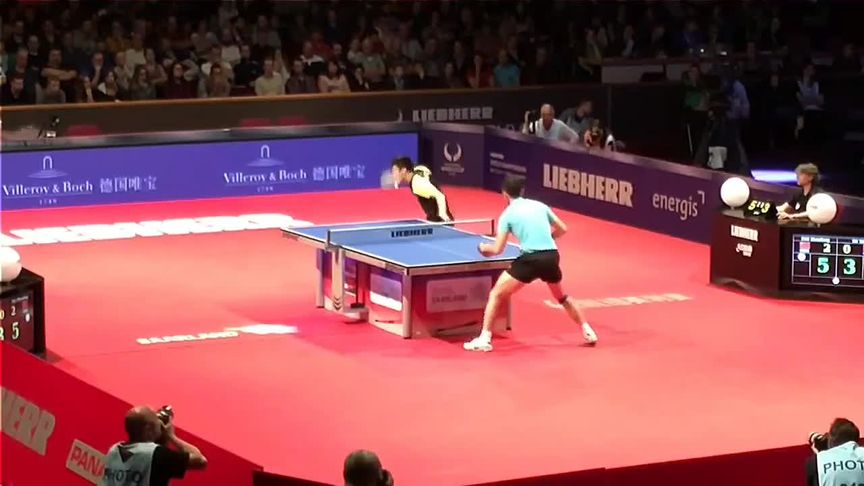 黄金观众视角!看这场世界顶级的直横大战!#乒乓球 #樊振东