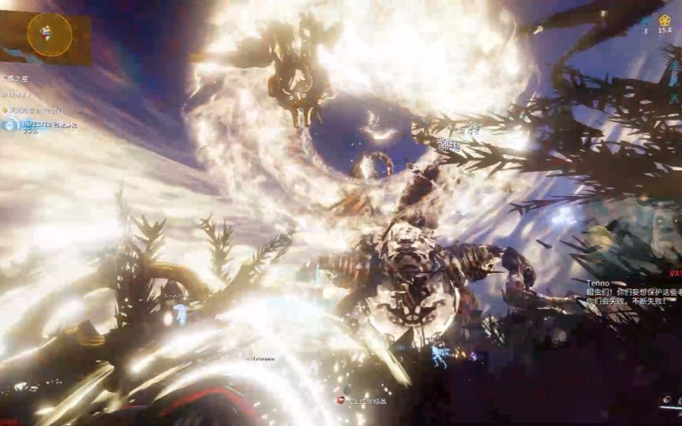 【十四乔】warframe星际战甲夜灵平原首个大型活动瘟疫之星流程攻略...